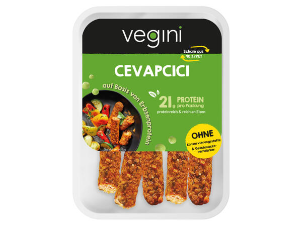 Vegini Vegane Cevapcici - Lidl - Österreich - Archiv Werbeangebote