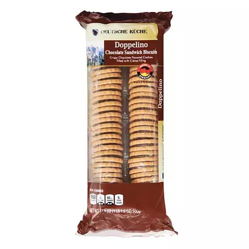 Doppelino Chocolate Sandwich Biscuits, 17.6 oz - Aldi - US - Specials ...