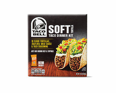 Taco Bell Soft Taco Dinner Kits - Aldi - US - Specials archive