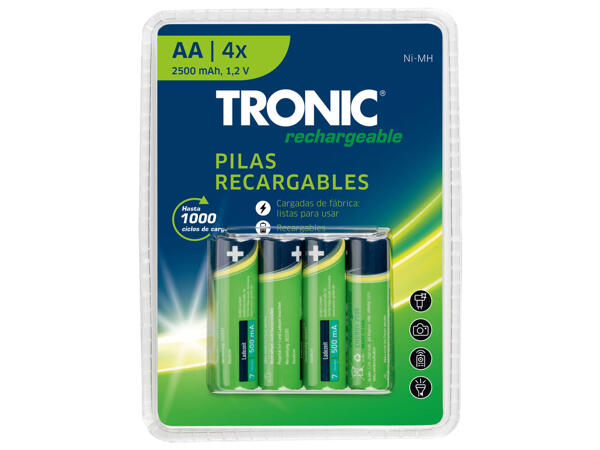 Tronic(R) Pilhas Recarregáveis - Lidl - Portugal - Specials archive