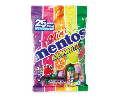 Mini Mentos Rainbow 250g - Aldi - Australia - Specials archive