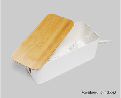 Cable and Powerboard Tidy Unit - Aldi - Australia - Specials archive