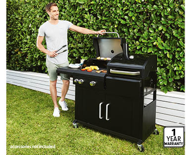 2-in-1 BBQ Smoker - Aldi - Australia - Specials archive