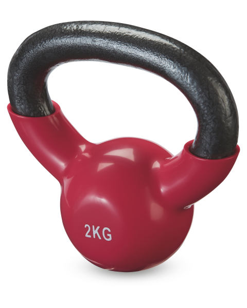 Crane 2kg Pink Kettlebell - Aldi - Great Britain - Specials archive