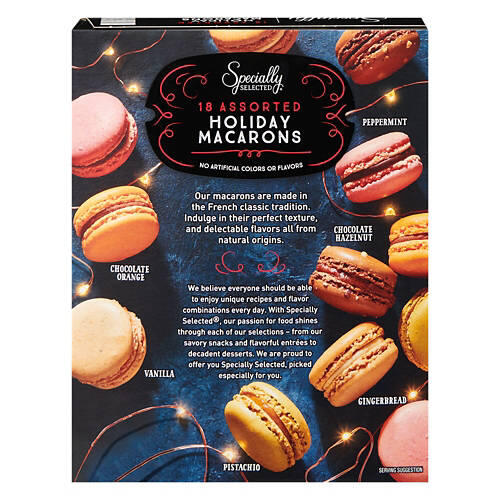 Holiday Assorted Macarons, 18 count - Aldi - US - Specials archive