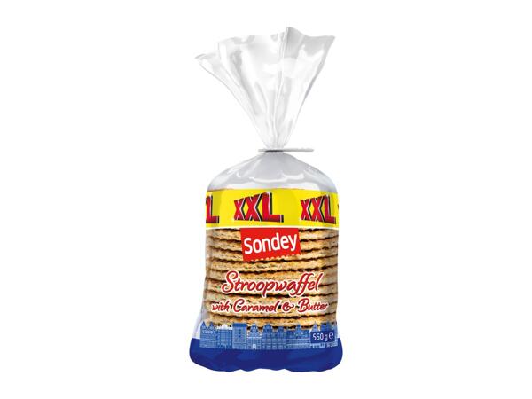XXL Caramel Waffles - Lidl - Great Britain - Specials archive