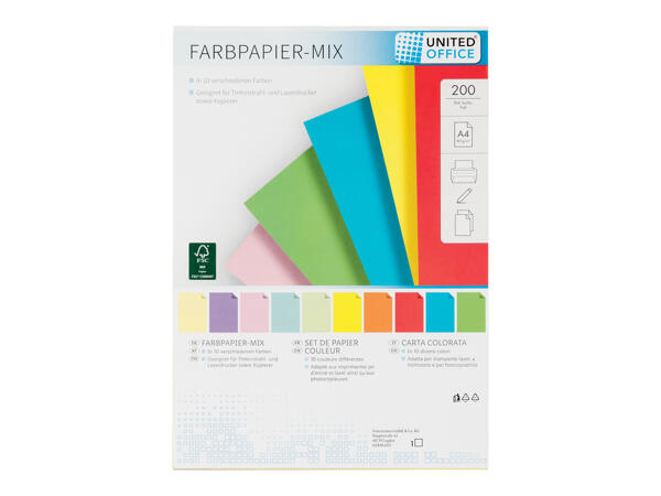 A4 Coloured Paper - Lidl - Malta - Specials archive