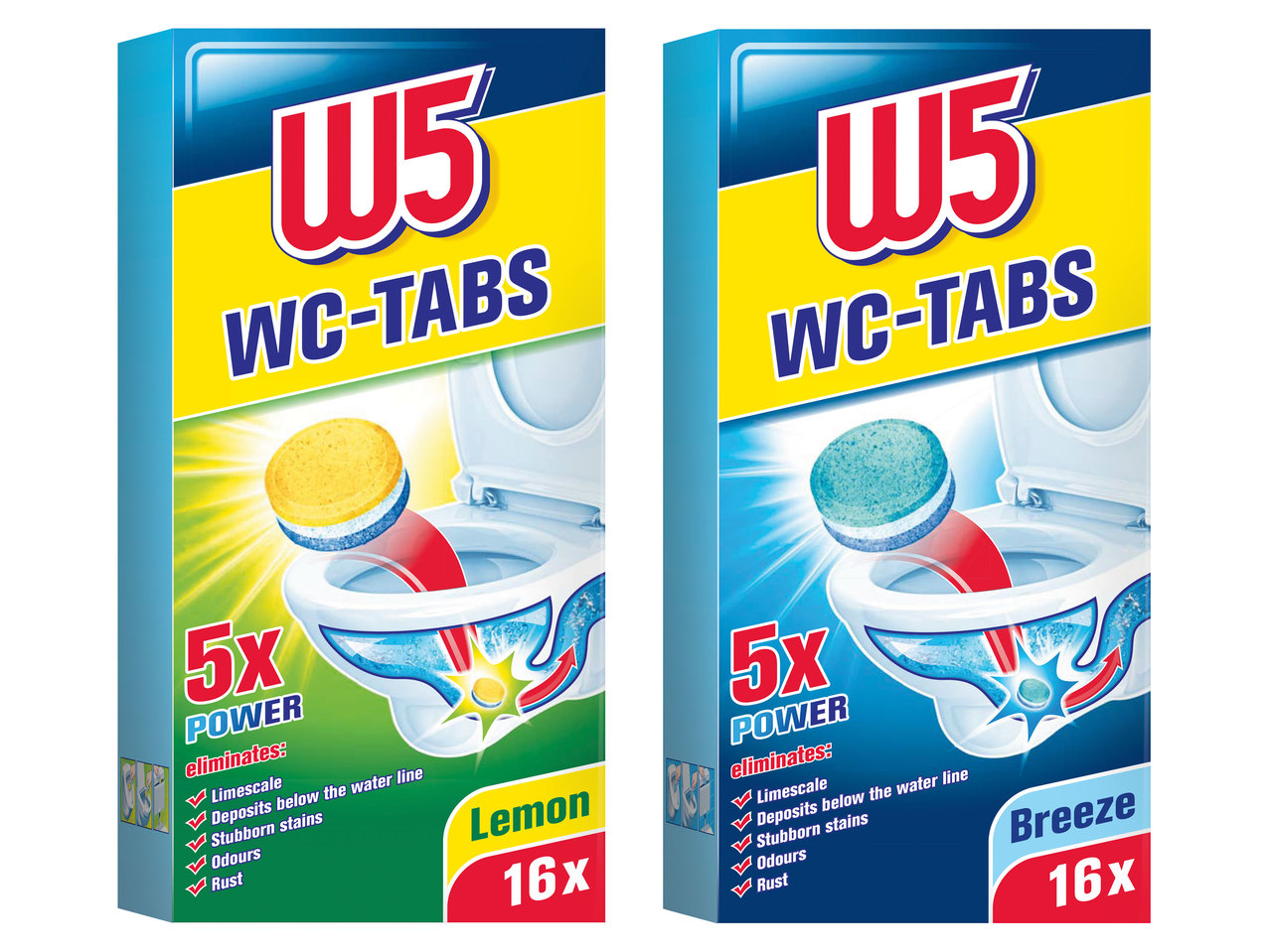 W5 WC-Tabs - Lidl - Österreich - Archiv Werbeangebote