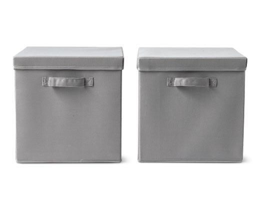 Huntington Home 2-Pack Collapsible Cubes with Lids - Aldi - US ...