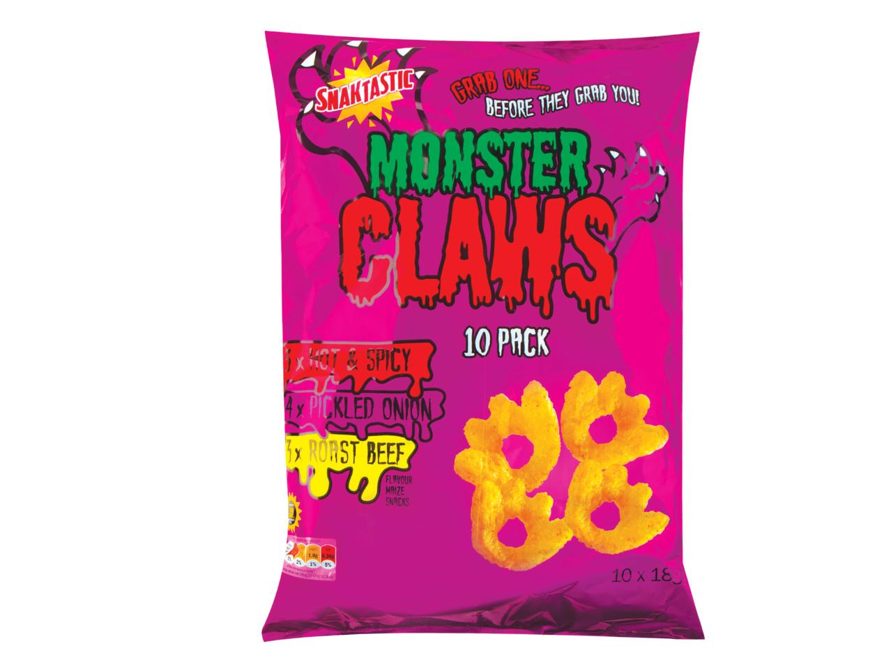 SNAKTASTIC Monster Claws - Lidl - Ireland - Specials archive